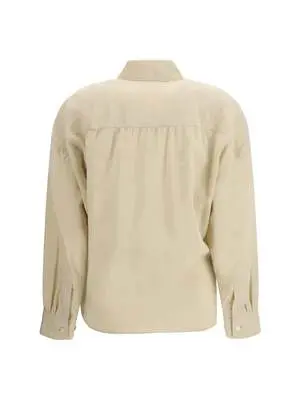 LEMAIRE Draped Shirt - Cream