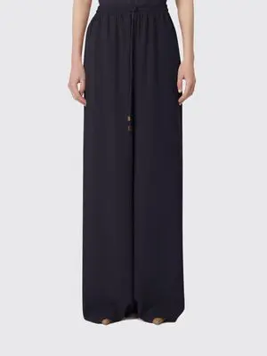 Max Mara Silk Jogging Trousers - Blue