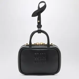 Miu Miu Trick In Leather - Black