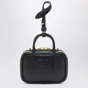 Miu Miu Leather Trick - Black