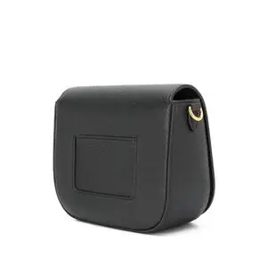 Mulberry Leather Satchel Bag - Black