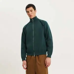 1989 STUDIO Dark Raglan Sweater - Green