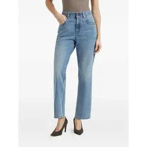 Brunello Cucinelli Denim Straight-leg Jeans - Blue