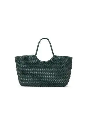 Dragon Diffusion Forest Leather Nantucket Cactus' Bag
