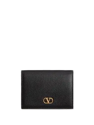 Valentino Garavani Vlogo Signature Leather Wallet - Multicolor