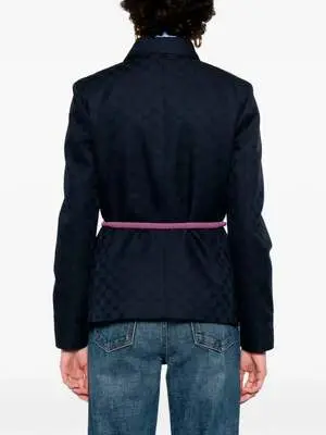 Gucci Gg Cotton Gabardine Jacket - Multicolor