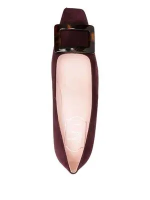 ROGER VIVIER Belle Vivier Turtle Leather Pumps