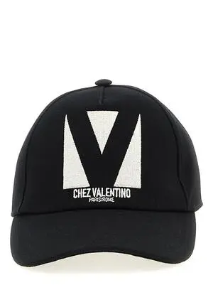 Valentino Garavani Chez Cap - Black