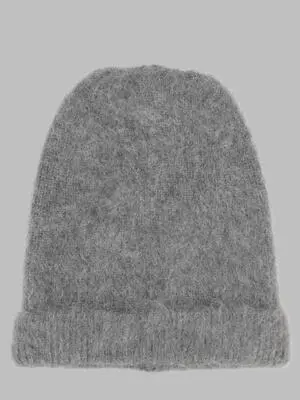 MAISON MARGIELA Wool And Alpaca Beanie - Gray