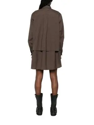 Sacai Layered Design Dress - Multicolor