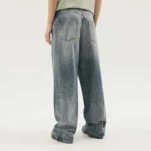 1989 STUDIO Rhodesian Pants In Stone Denim