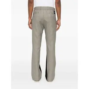 GALLERY DEPT. Check Pattern Trousers - Cream