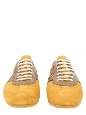 Dries Van Noten Sneaker In Suede - Cream