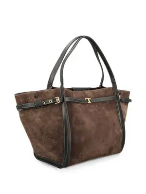 TOD'S T Timeless Medium Leather Tote Bag - Multicolor