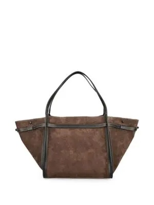 TOD'S T Timeless Medium Leather Tote Bag - Multicolor