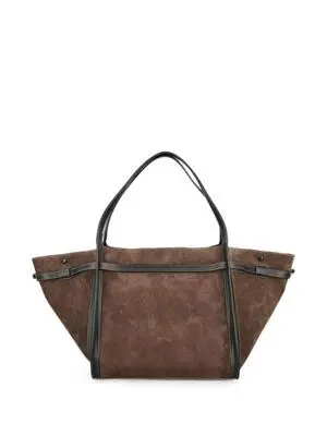 TOD'S T Timeless Medium Leather Tote Bag - Multicolor