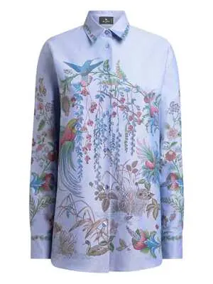 Etro Floral Print Shirt