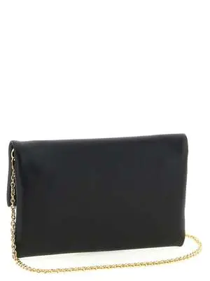Fendi Mamma Baguette' Pouch - Black