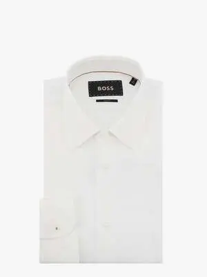 BOSS Linen Shirt - White