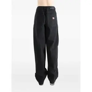 WILLY CHAVARRIA Wash Wide Leg Jeans