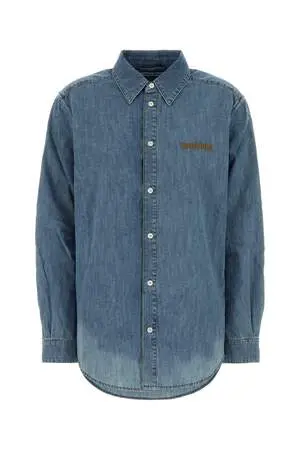 Miu Miu Light Chambray Shirt - Blue
