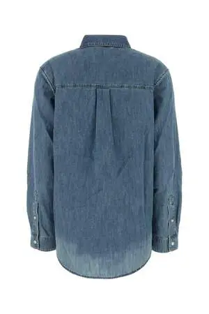Miu Miu Light Chambray Shirt - Blue