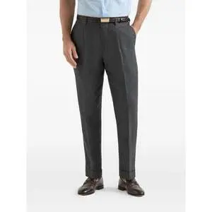 Brunello Cucinelli Grey Trousers Tailored Trousers
