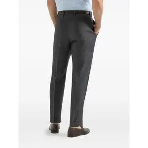Brunello Cucinelli Grey Trousers Tailored Trousers
