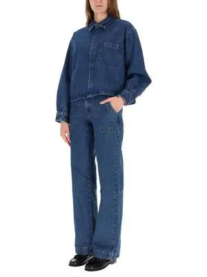 A.p.c. Samantha Denim Jacket Shirt