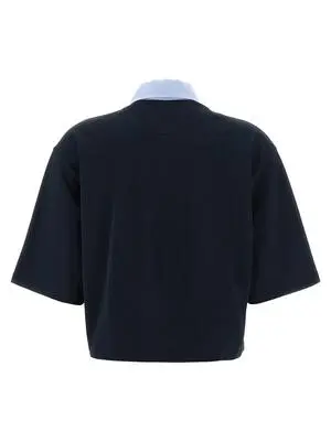 Stella McCartney Cropped Piquet Polo