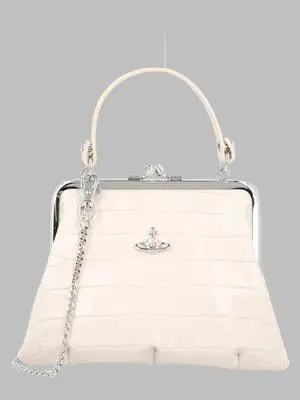 VIVIENNE WESTWOOD Granny Frame Leather Handbag
