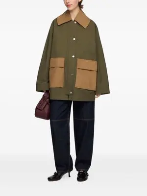 GANNI Organic Cotton Workwear Jacket