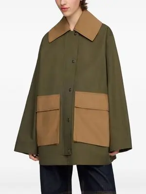 GANNI Organic Cotton Workwear Jacket