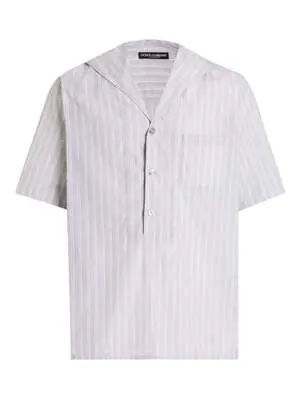 Dolce & Gabbana Three-button Short Sleeved Shirt - Multicolor