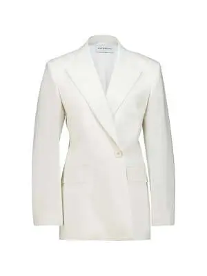 Givenchy Double Breasted Tailored Jacket - Multicolor