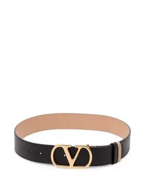 Valentino Garavani Vlogo Signature Leather Belt - Multicolor