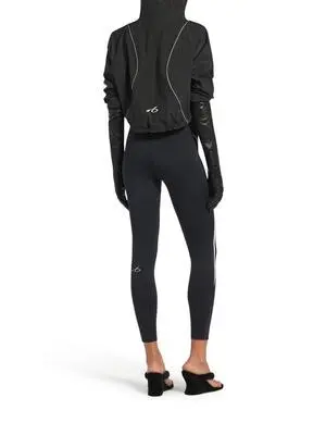 Balenciaga Techwear Cropped Jacket - Black