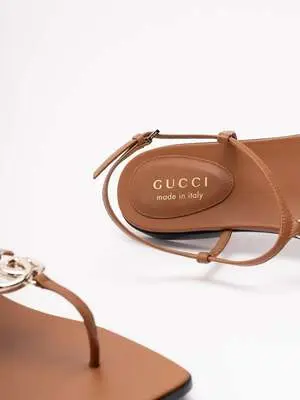 Gucci Marmont` Thong Sandals