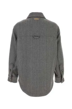AMI Paris Wool Blend Overcoat