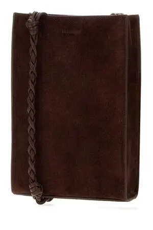 JIL SANDER Suede Small Tangle Shoulder Bag
