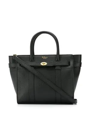 Mulberry Batswater Small Black Leather Handbag - Multicolor