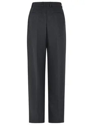 Dolce & Gabbana Grey Virgin Wool Trousers