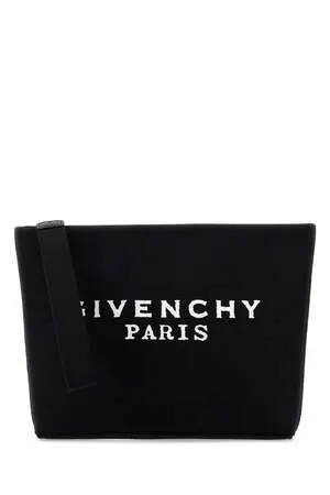 Givenchy Canvas Pouch - Black