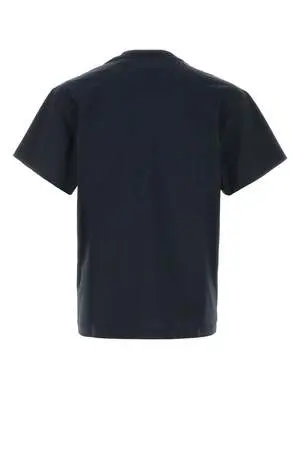 JIL SANDER Midnight Blue Cotton T-shirt