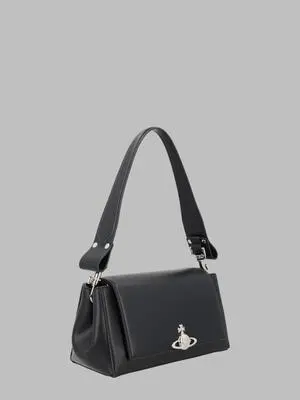VIVIENNE WESTWOOD Hazel Medium Shoulder Bag - Black