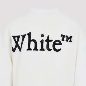 Off-White Bookish Shared Knit Crewneck