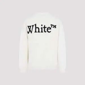 Off-White Bookish Shared Knit Crewneck - Multicolor