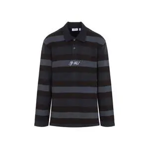 Off-White Stroke Relax L/s Polo - Multicolor