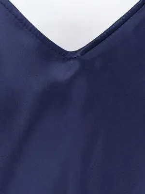 Alberta Ferretti Satin Top