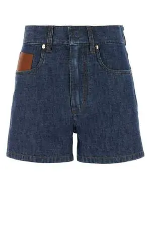 Fendi Denim Shorts - Blue
